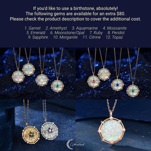 Vintage Pink Crystal Star Pendant Necklace Yellow Gold North Star ...