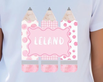 Custom Back-to-school Watercolor Crest Template for Teachers, Printable ...