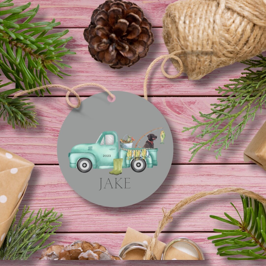 Fishing Christmas Ornament Personalized Gift For Fisherman Etsy fishing-christmas-ornament-personalized-gift-for-fisherman-etsy