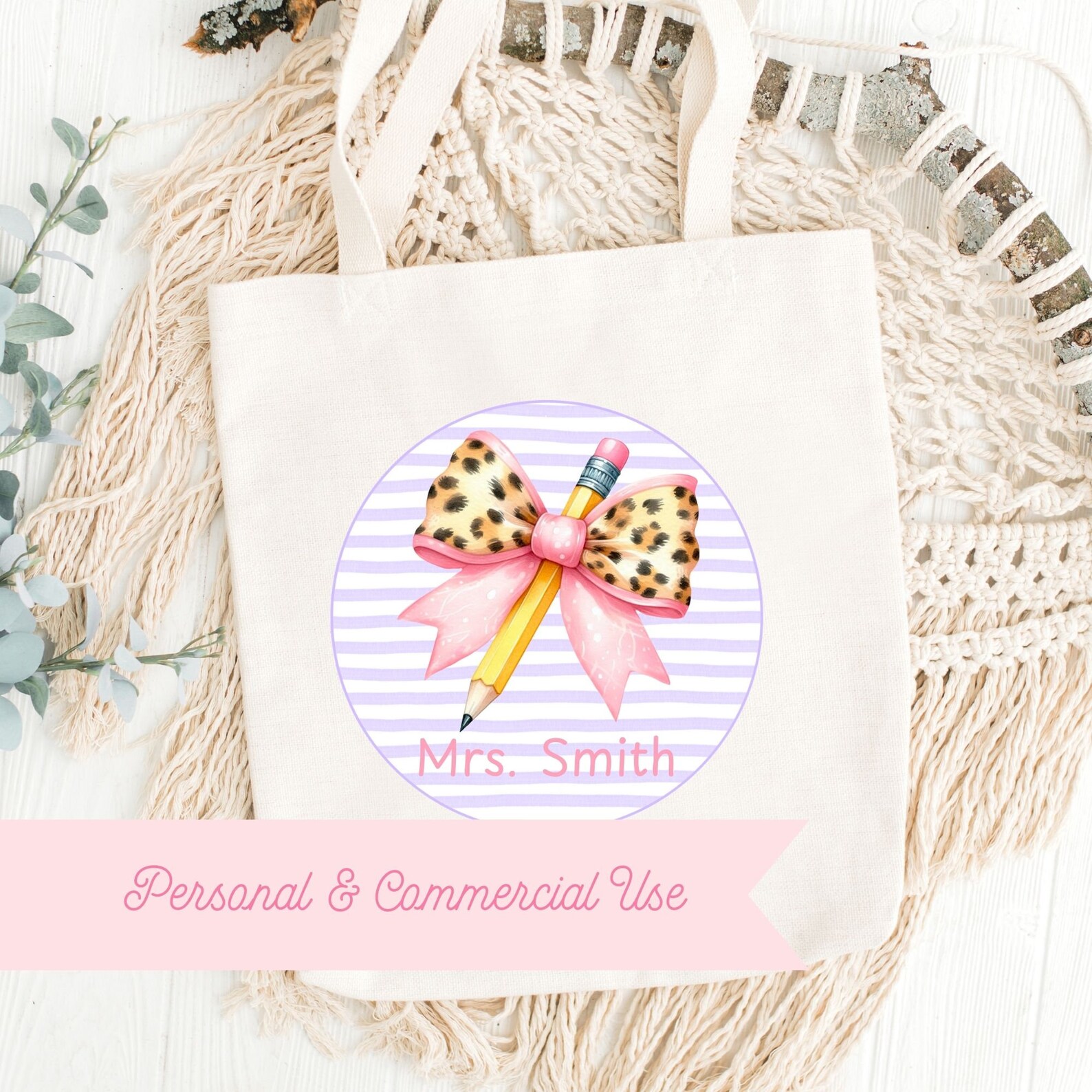 Back to School Coquette Pencil Frame Bundle, Teacher Printable Frame ...