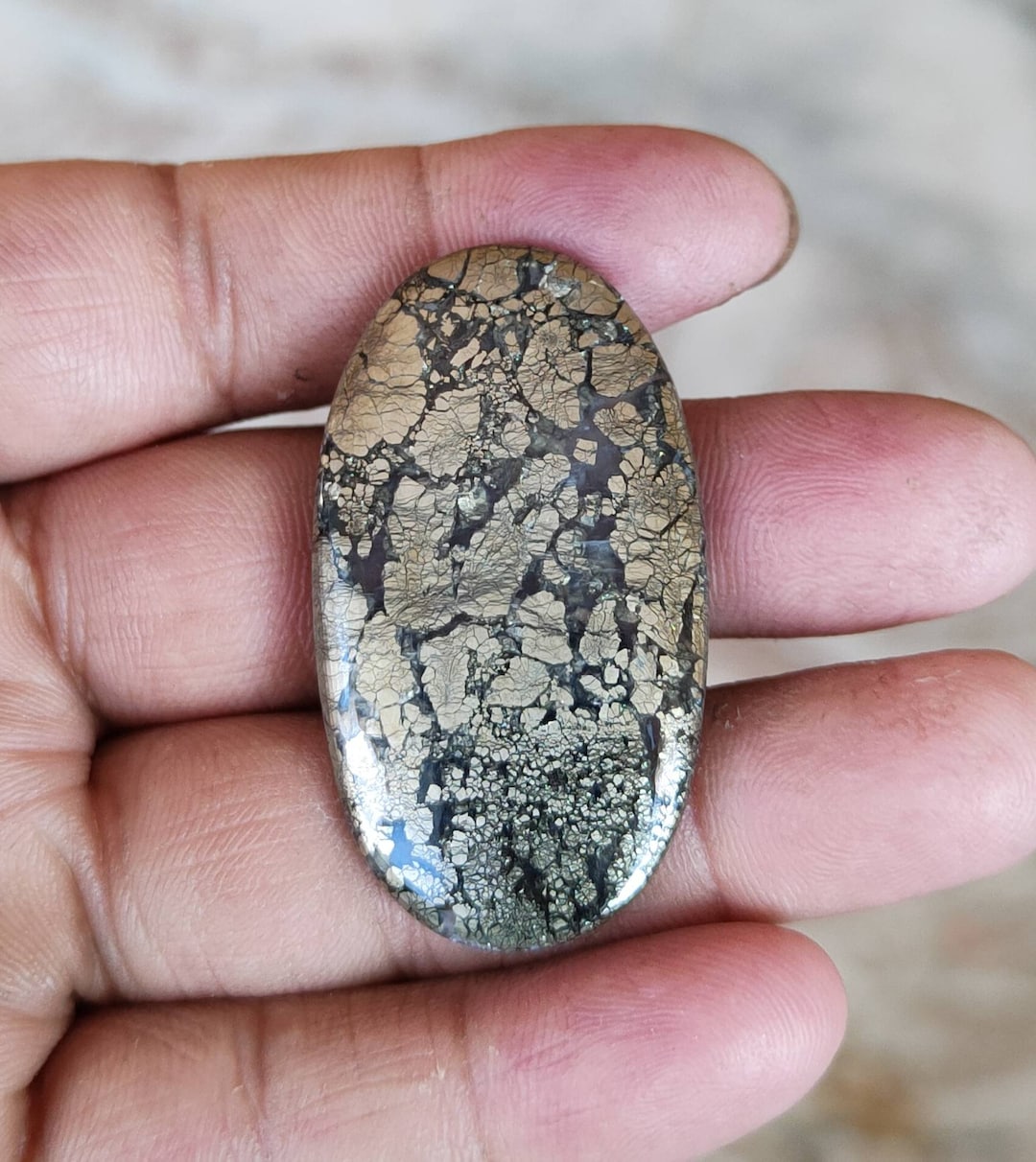 Natural Marcasite Cabochon Top Quality Marcasite Gemstone - Etsy
