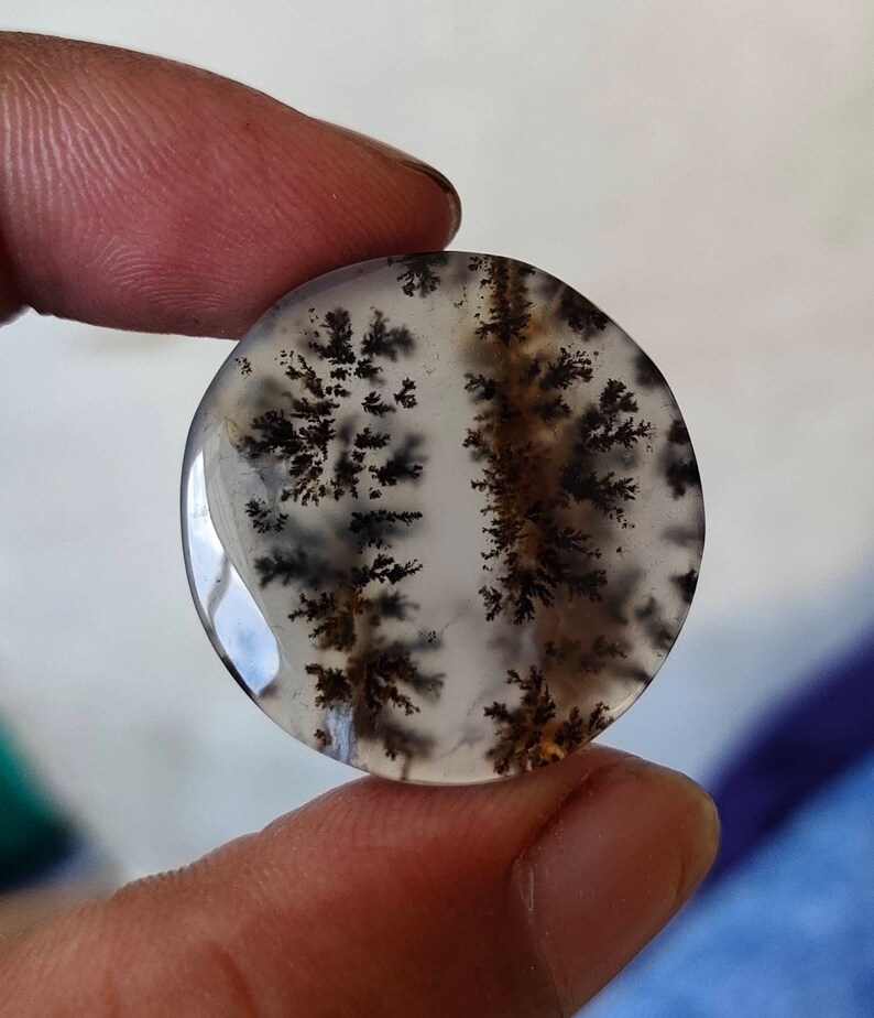 Natural Dendritic Moss Agate - Etsy