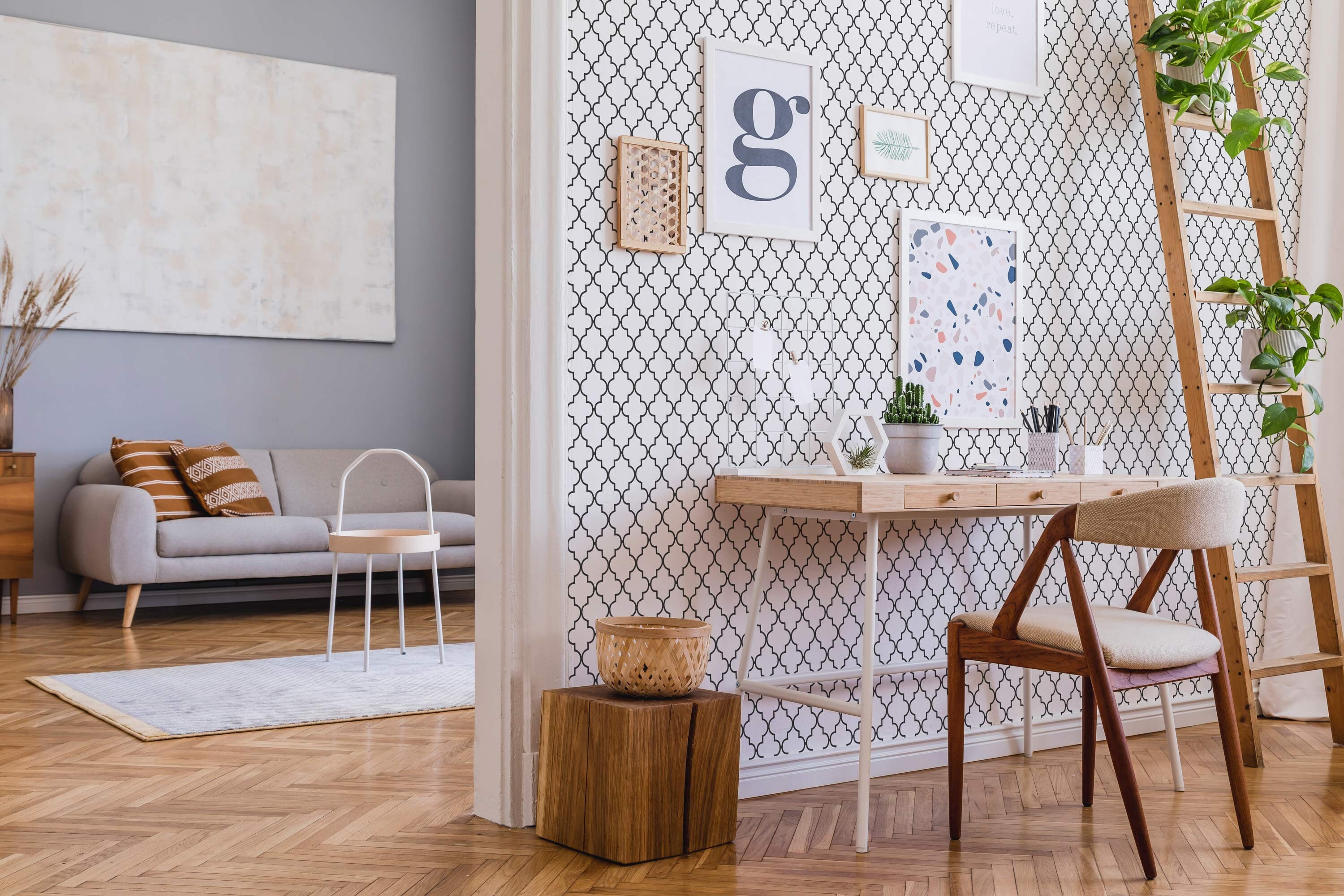 Black and White Rustic Wallpaper Removable Peel and Stick - Etsy