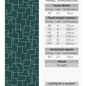 Emerald Green Labyrinth Wallpaper | Removable Peel and Stick Wallpaper ...