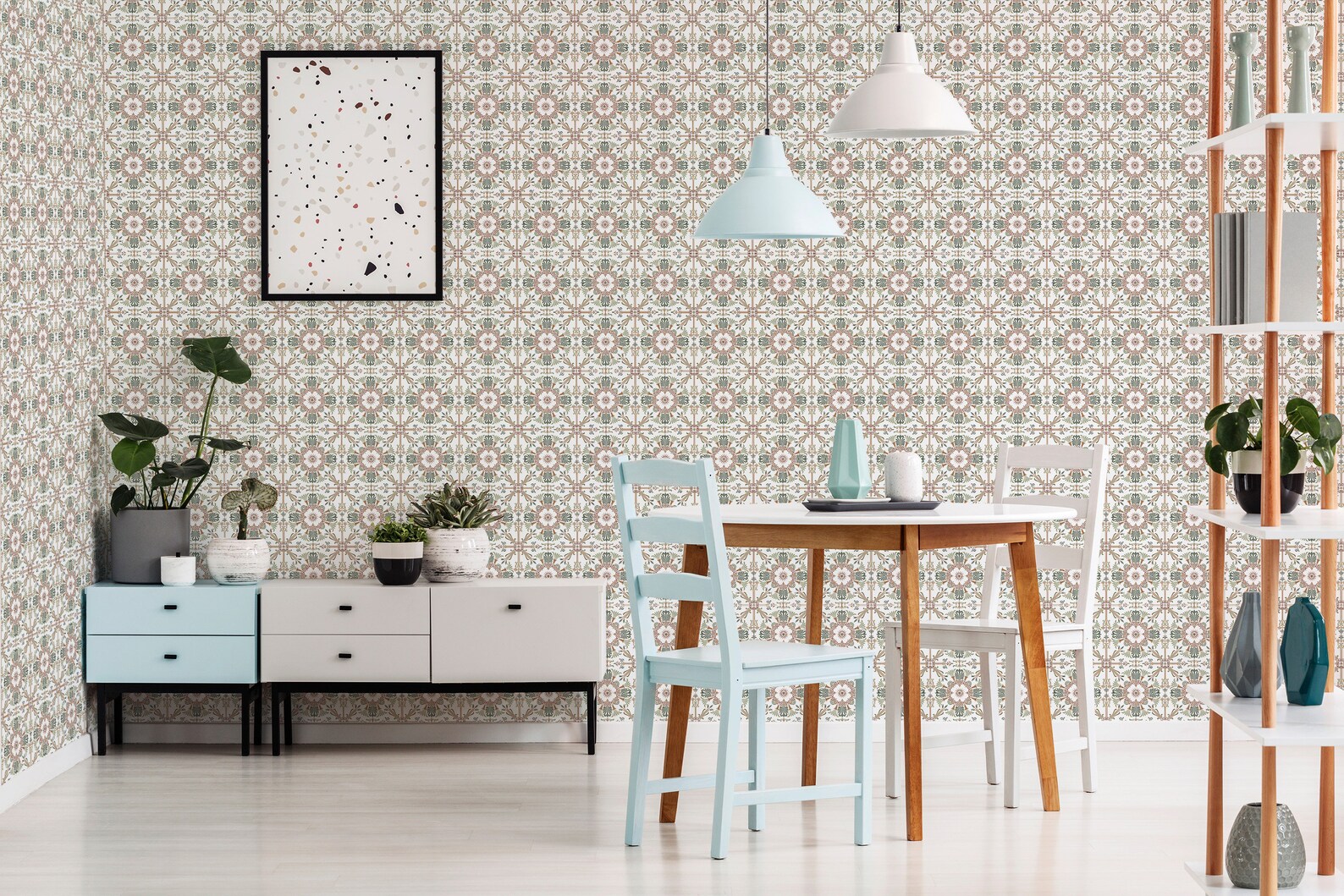 Beige Tile Wallpaper Removable Peel and Stick Wallpaper or - Etsy