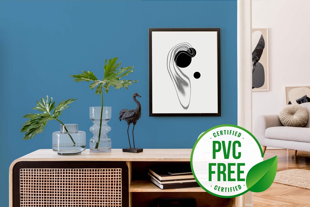 Plain Blue Self-adhesive Wallpaper | Blue Solid Color Removable Peel ...