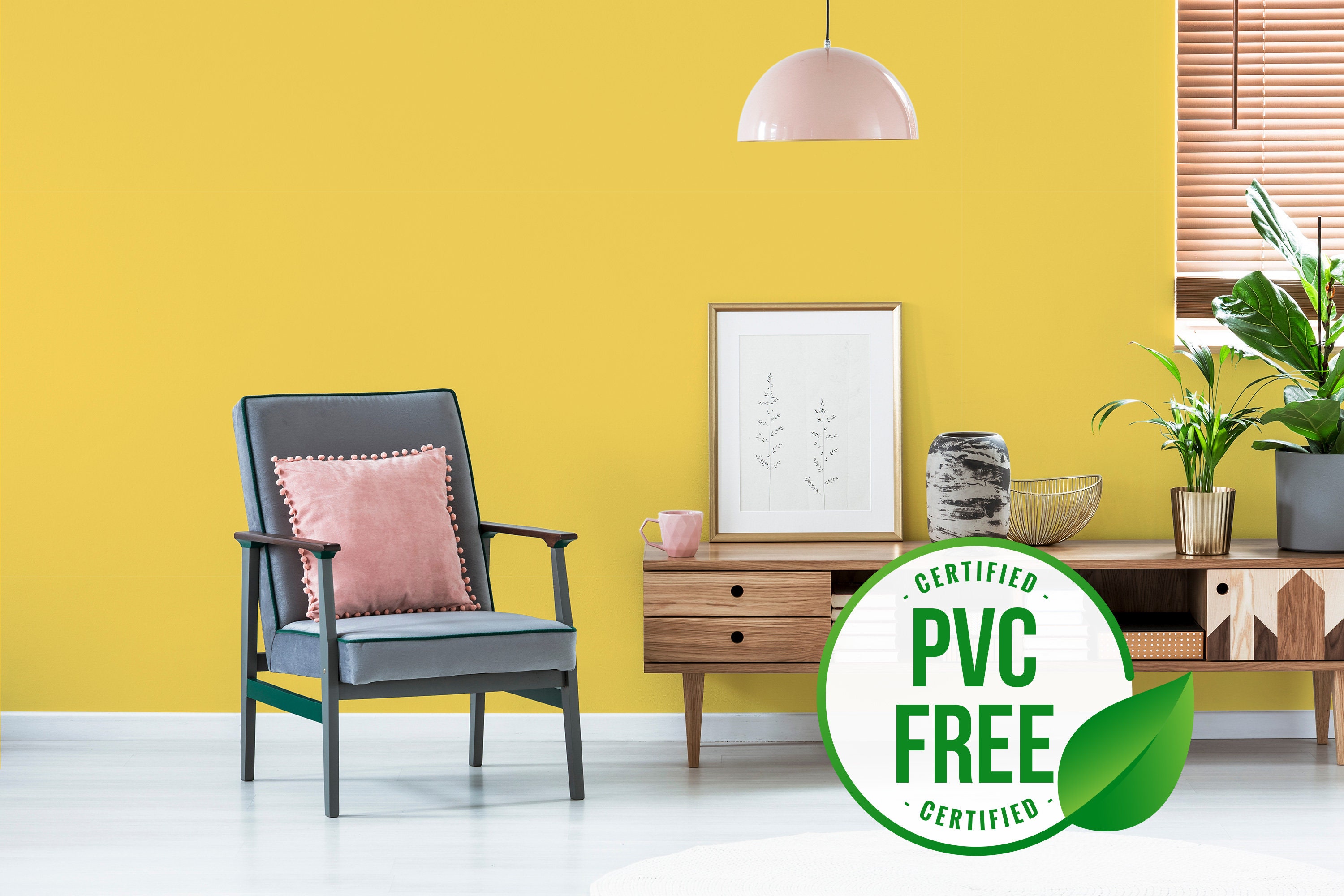 Solid Yellow Wallpaper