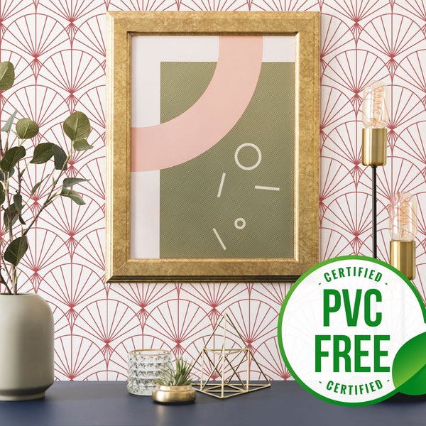 Art Deco Removable Wallpaper - Etsy