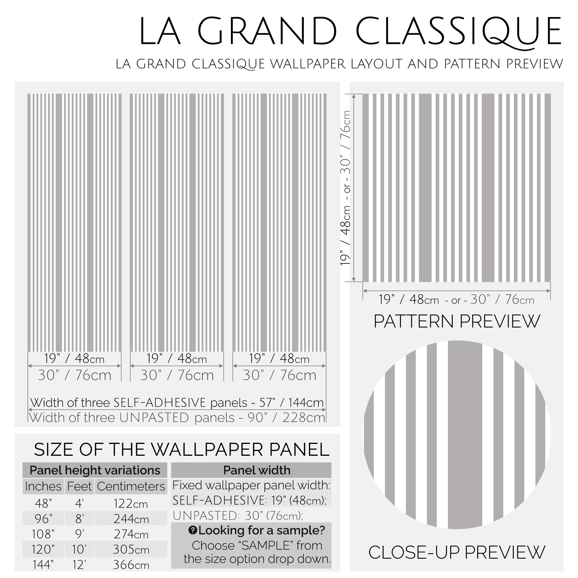 French Ticking Stripe Wallpaper Ticking Stripe Peel and - Etsy