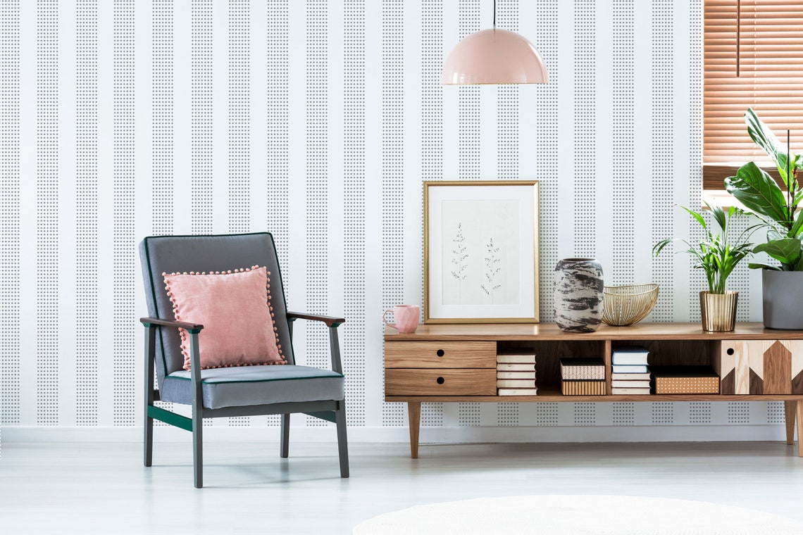 Small Squares Self-adhesive Wallpaper Geometric Removable | Etsy