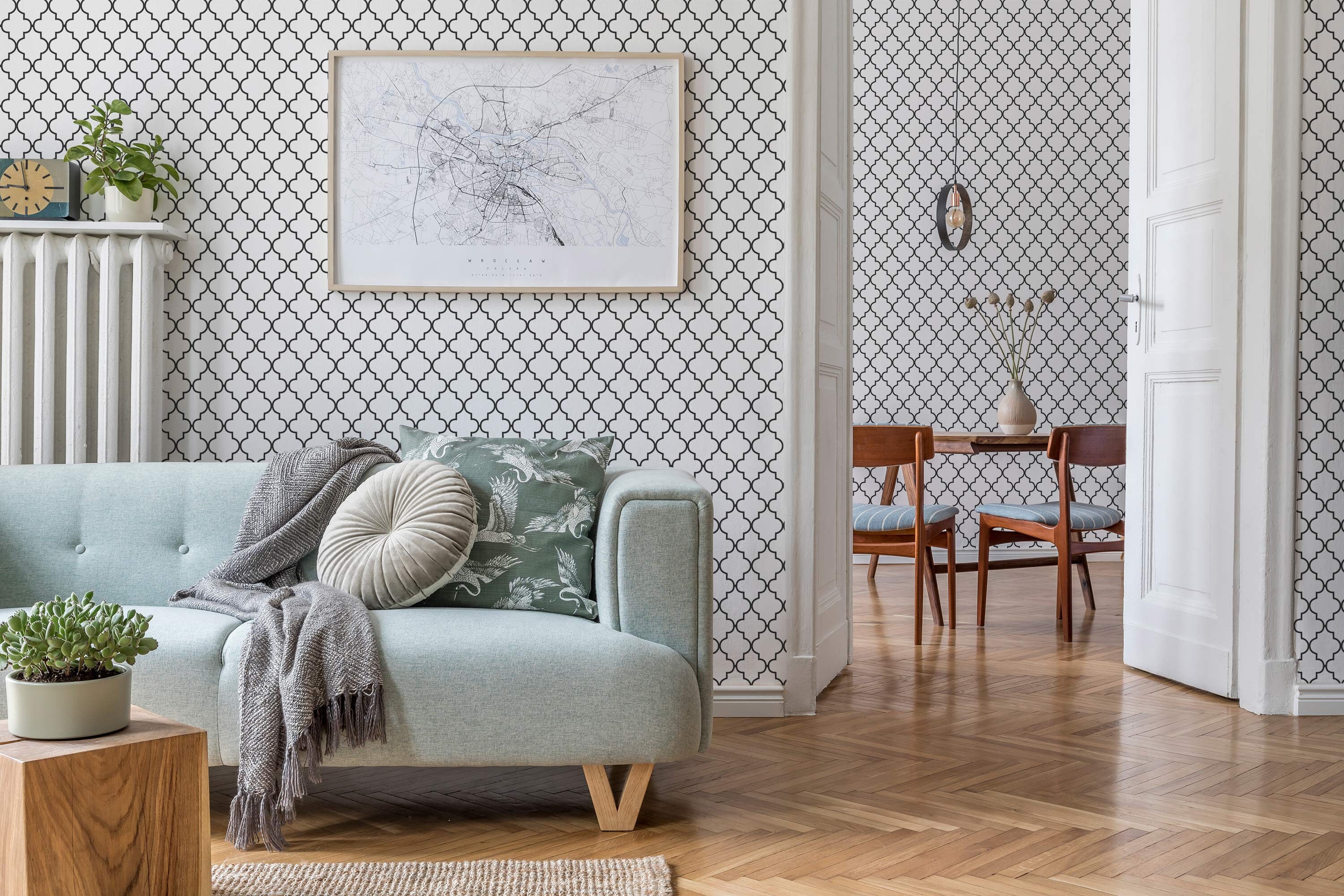 Black and White Rustic Wallpaper Removable Peel and Stick - Etsy