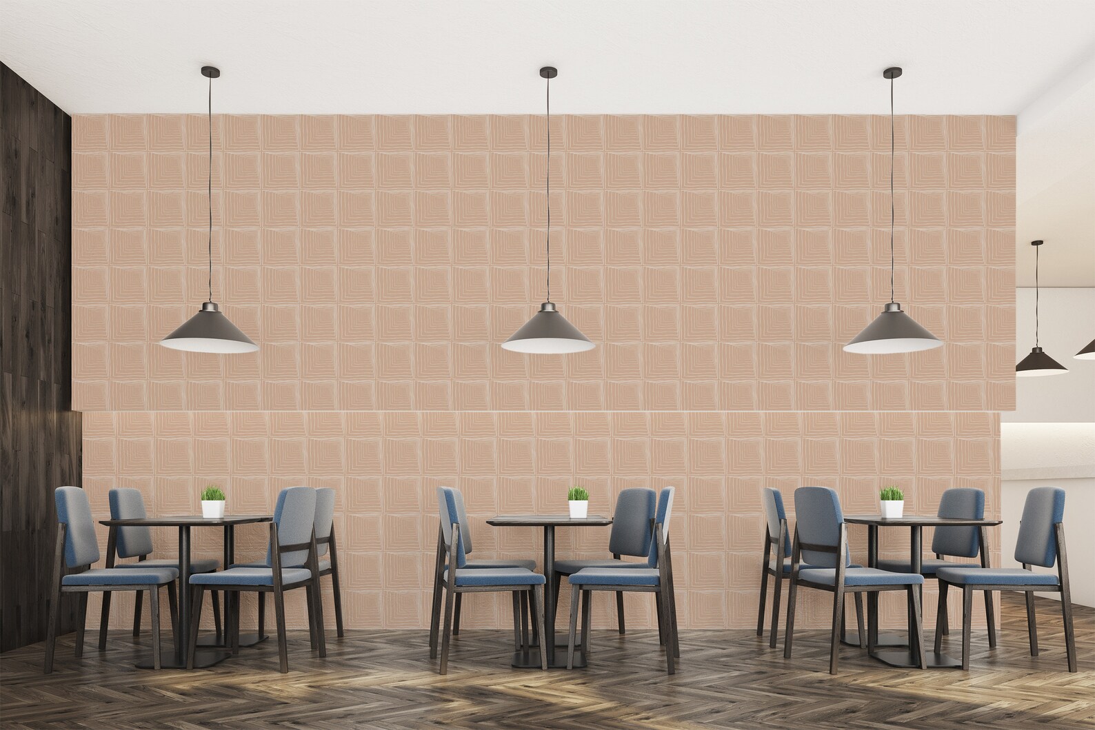 Beige Tile Wallpaper Removable Peel and Stick Wallpaper or - Etsy