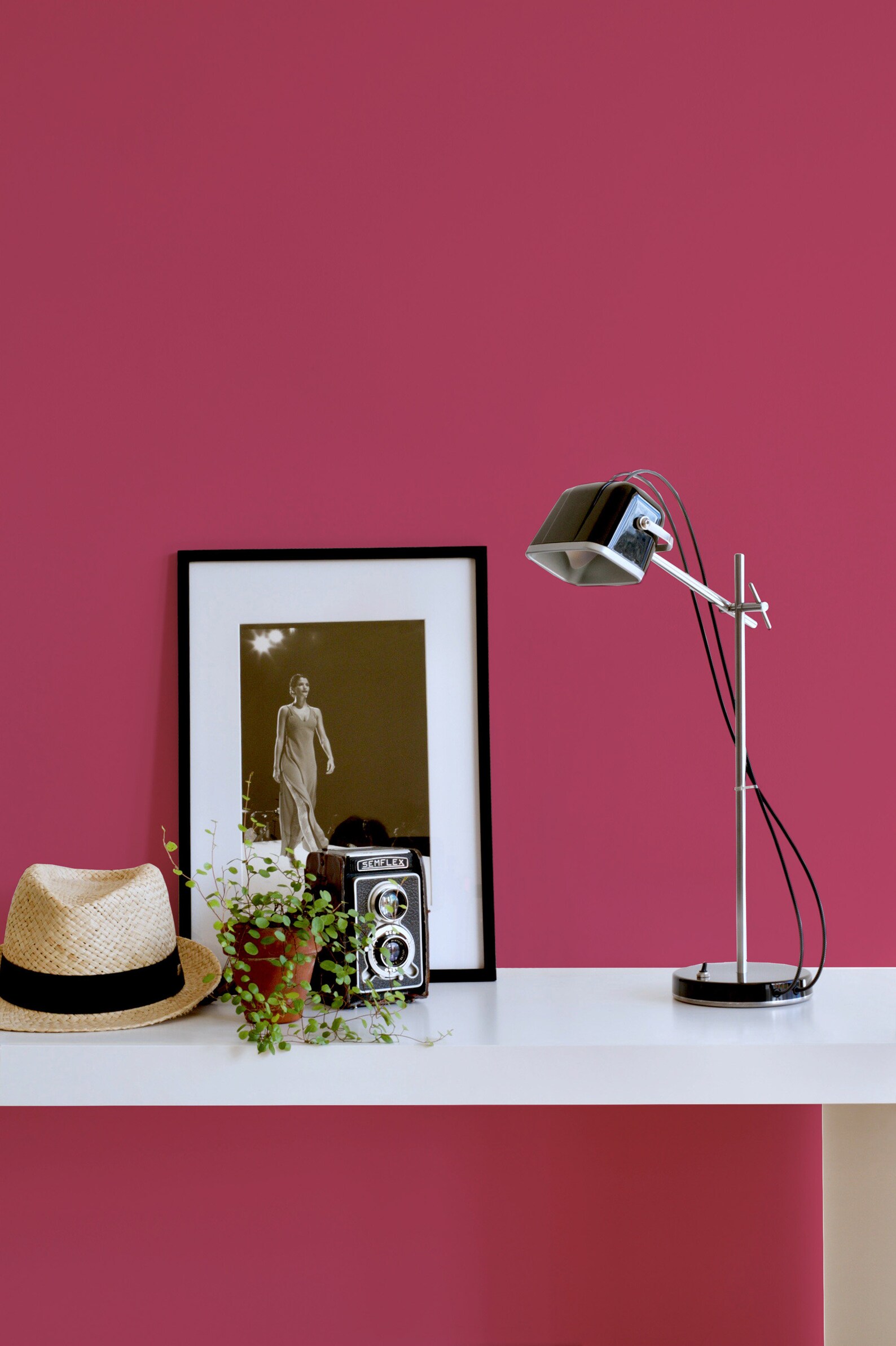 Viva Magenta Solid Color Wallpaper Removable Peel and Stick - Etsy