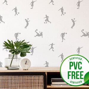 Gray Football Wallpaper Removable Peel and Stick Wallpaper or Unpasted ...