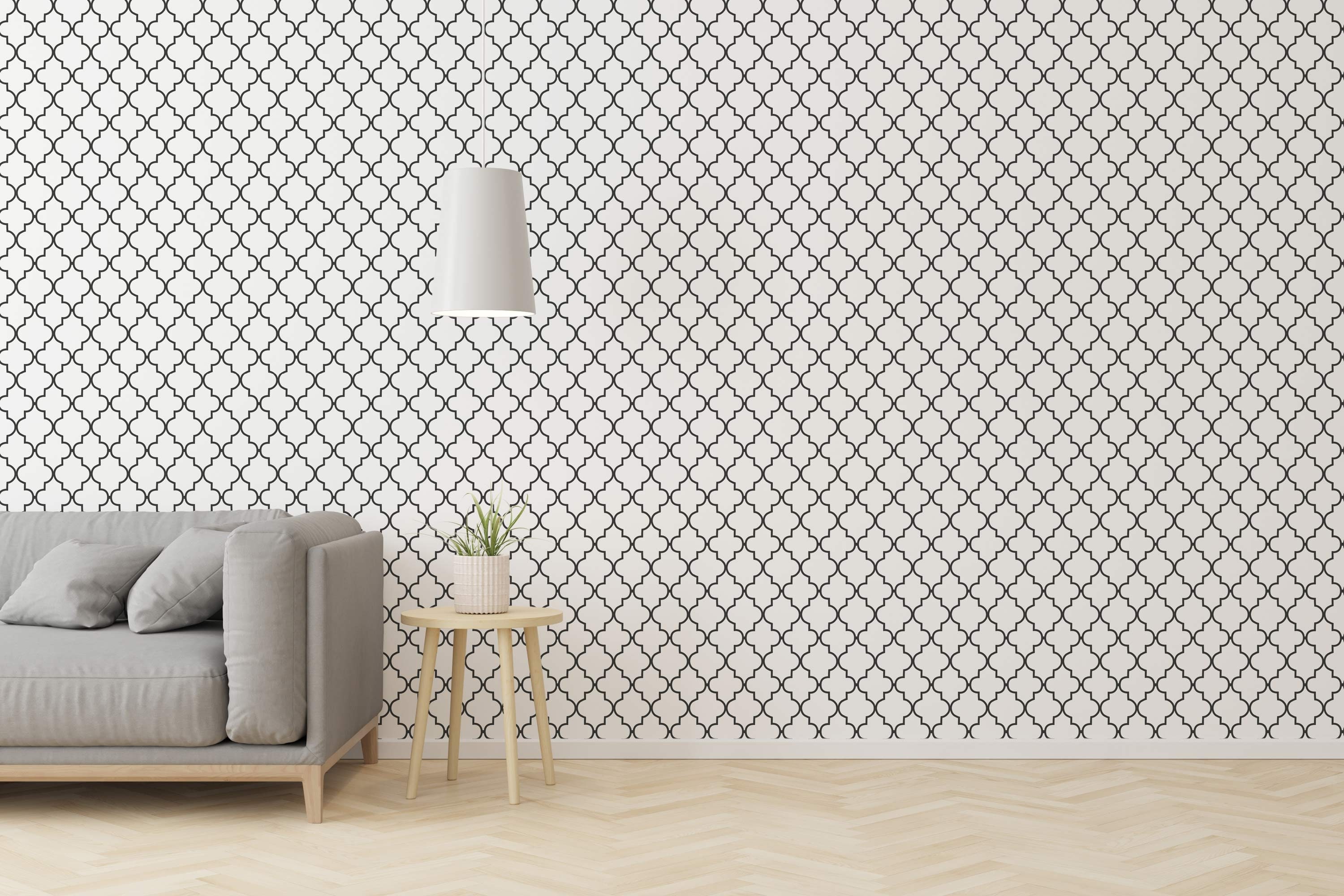 Black and White Rustic Wallpaper Removable Peel and Stick - Etsy