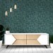 Emerald Green Labyrinth Wallpaper Removable Peel and Stick - Etsy