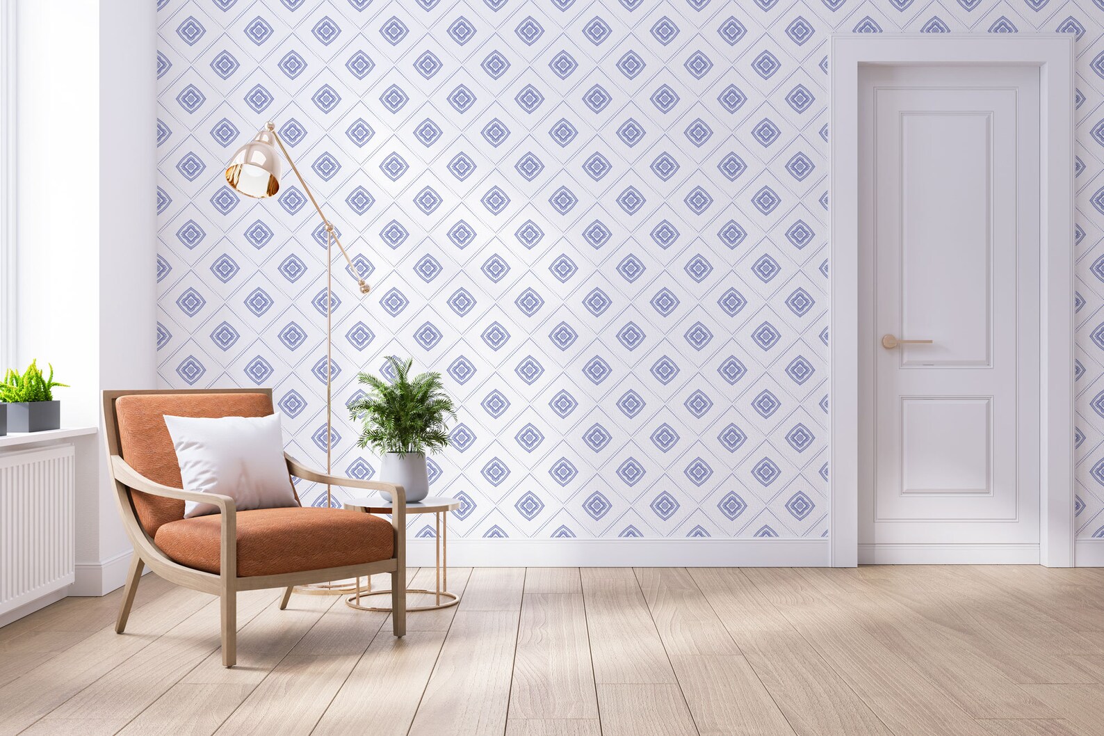 Tile Look Wallpaper Moroccan Tile Removable Peel and Stick - Etsy
