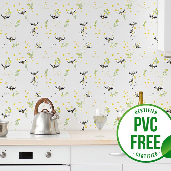 Bee Wallpaper - Etsy