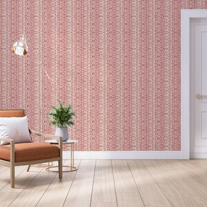 Red Abstract Wallpaper | Removable Peel and Stick Wallpaper or Unpasted ...