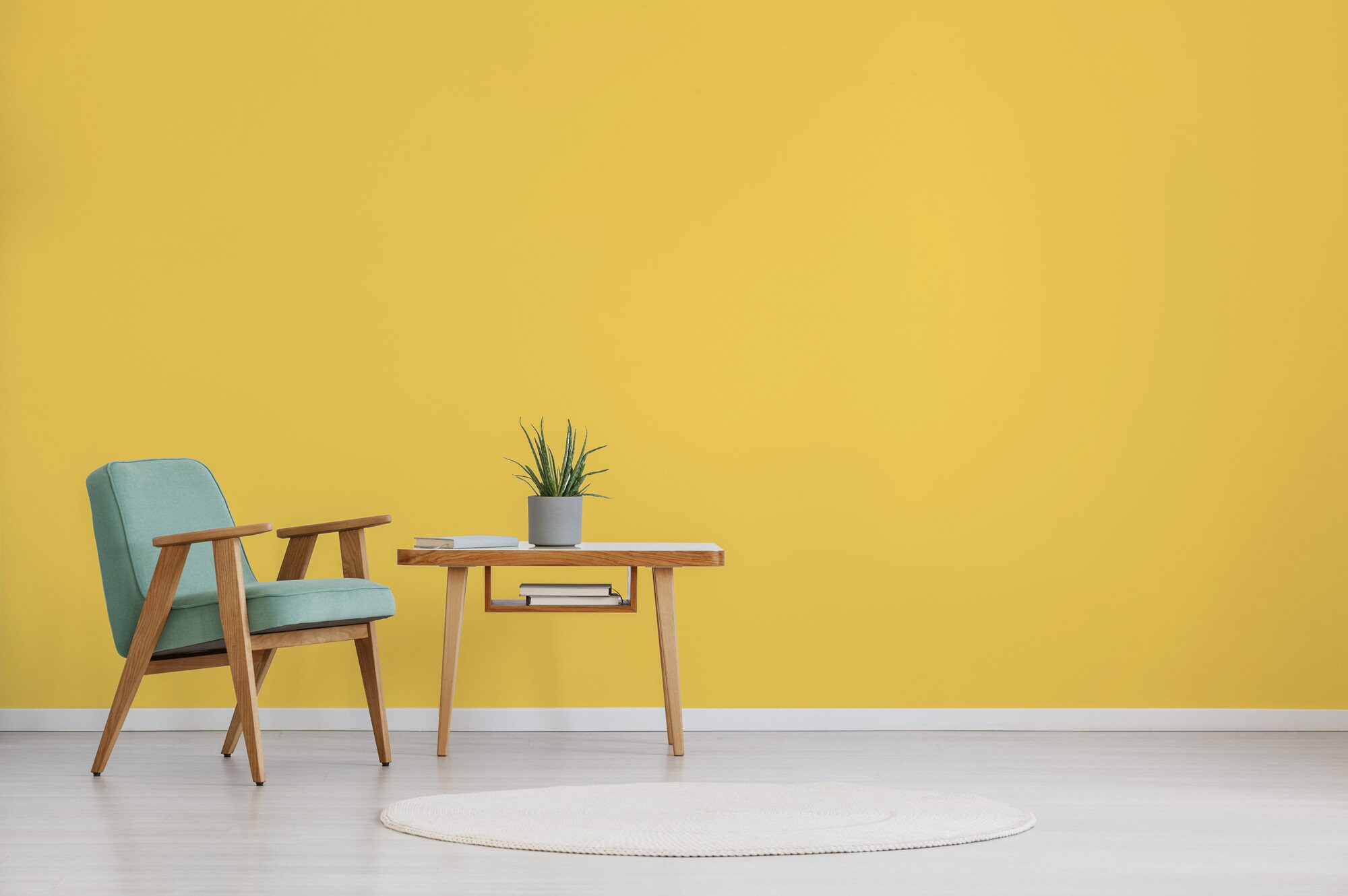Solid Yellow Wallpaper