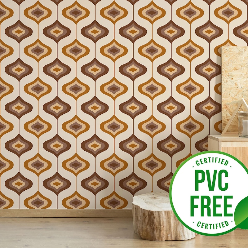 1970s Wallpaper - Etsy