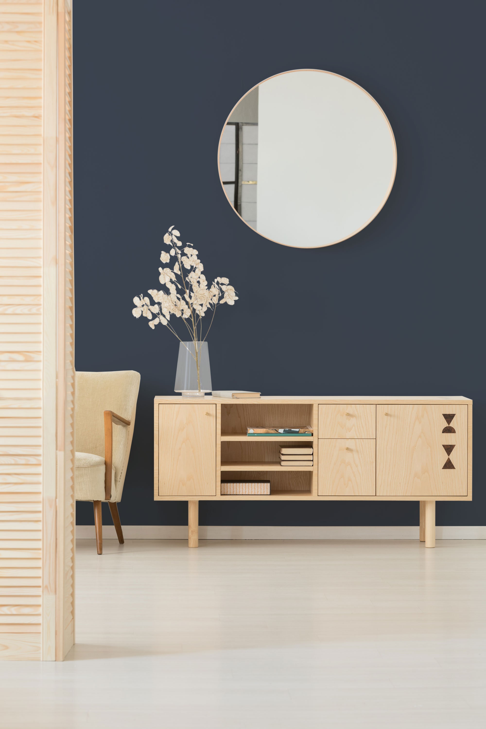 Navy Blue Solid Color Self-adhesive Wallpaper Navy Removable - Etsy