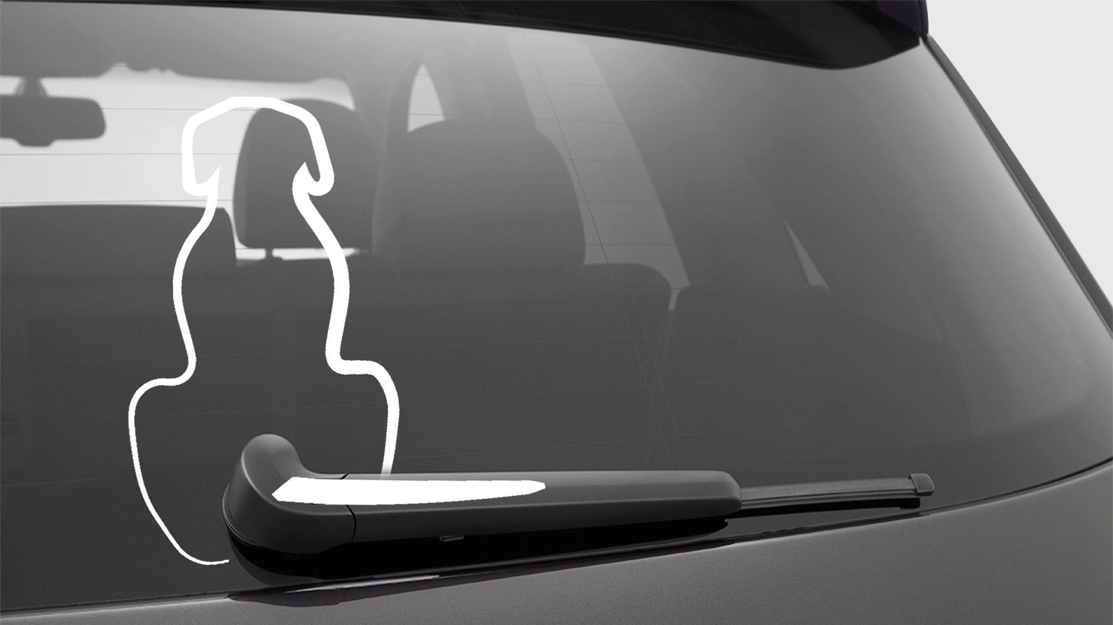 Car Sticker Dog Windshield Wiper Labrador Sticker Car Decal Sticker ...