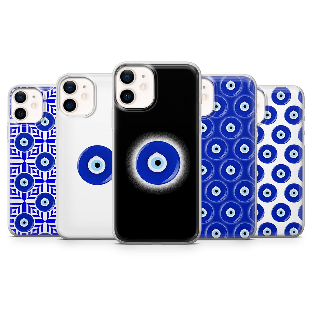Evil Eye Case Spiritual Blue Talisman Phone Cover for iPhone - Etsy