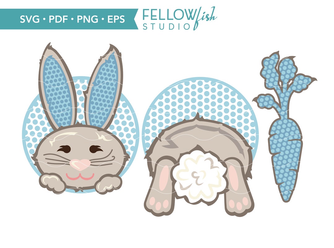Easter Bunny Bundle Svg, First Easter Svg, Boy Easter Svg, Cute Bunny ...