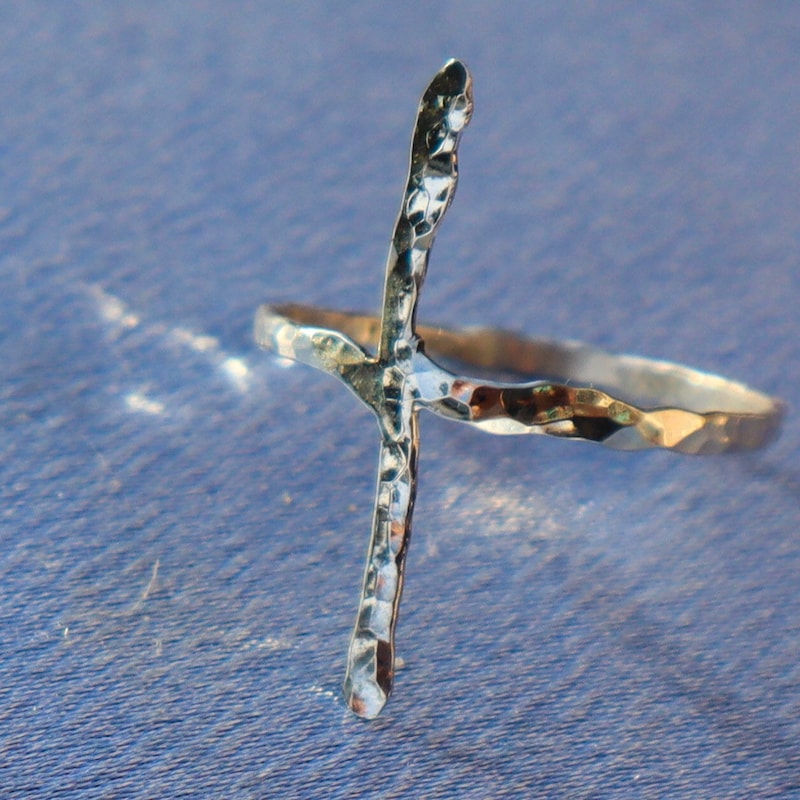 Shiny Silver Ring - Etsy