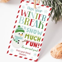 Christmas Pop It Gift Tag Template, Printable Poppin' Christmas Fidget ...