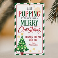 Popcorn Appreciation Gift Tag Template, This May Sound Corny Printable ...