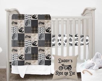 Motorcycle Crib Sheets - Etsy