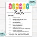 Editable Summer Screen Time Checklist, Screen Time Rules Printable ...
