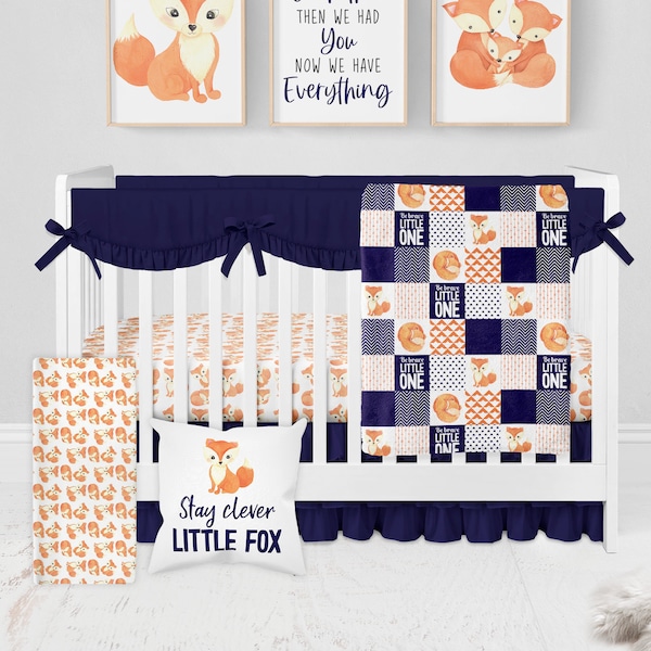 Fox Baby Bedding - Etsy