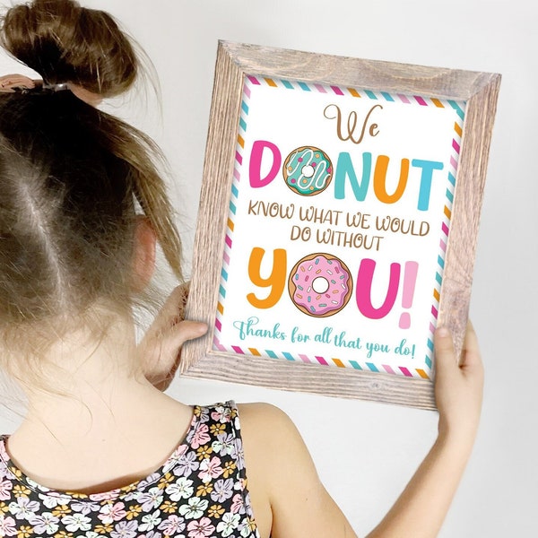 Donut Know What We Would Do Without You - Etsy