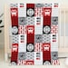 Firefighter Baby Blanket, Baby Boy Blanket, Firefighter Bedding ...