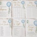 Oh Boy Baby Shower Game Bundle, Boy Baby Shower Bundle, Blue Balloon ...