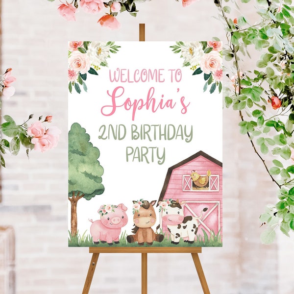 Farm Birthday Decorations - Etsy