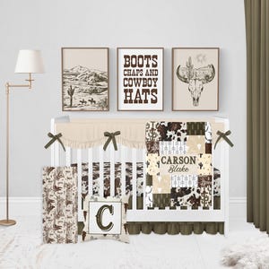 Personalized Western Baby Blanket, Baby Boy Blanket, Cowboy Blanket ...