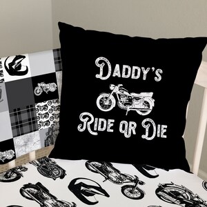 Baby Boy Crib Bedding Set, Motorcycle Crib Bedding Set Boy, Motorcycle ...