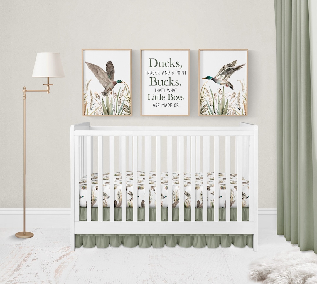 Hunting Nursery Prints Boy, Baby Boy Nursery Decor, Duck Hunting ...