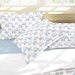 Floral Coquette Bedding Set, Preppy Bow Comforter, Pink Blue Dorm ...