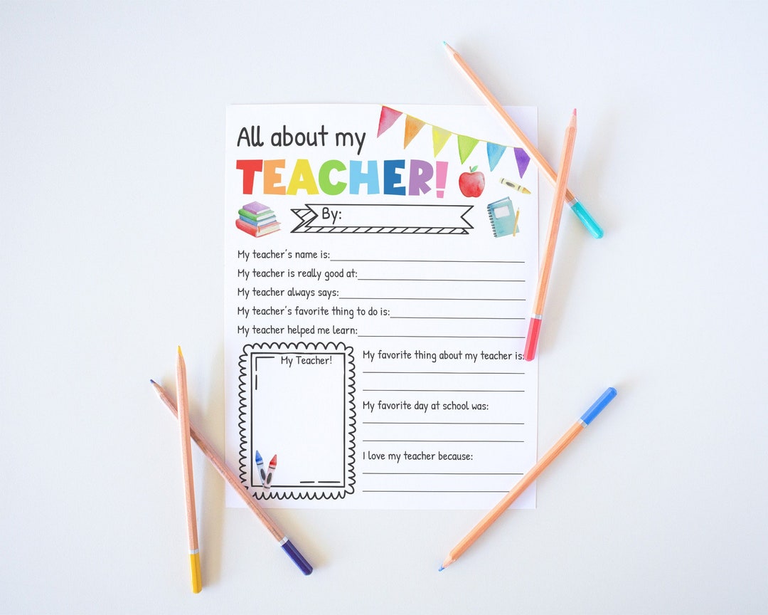 Teacher Appreciation Gift, Teacher Appreciation Week Printable, All ...