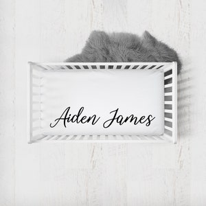 Black and White Crib Bedding Set, Gender Neutral Crib Bedding, Black ...