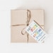Take Note You Are Awesome Gift Tags, Editable Thank You Gift Tags ...