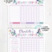 Printable Mermaid Reward Chart, Editable Mermaid Behavior Chart ...