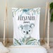 Koala Crib Bedding Set, Baby Boy Crib Bedding, Koala Nursery Bedding ...