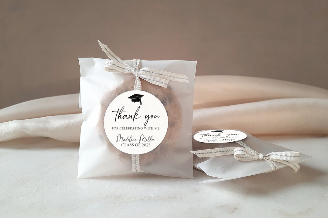 Graduation Party Stickers, Graduation Thank You Stickers, Class of 2023 ...