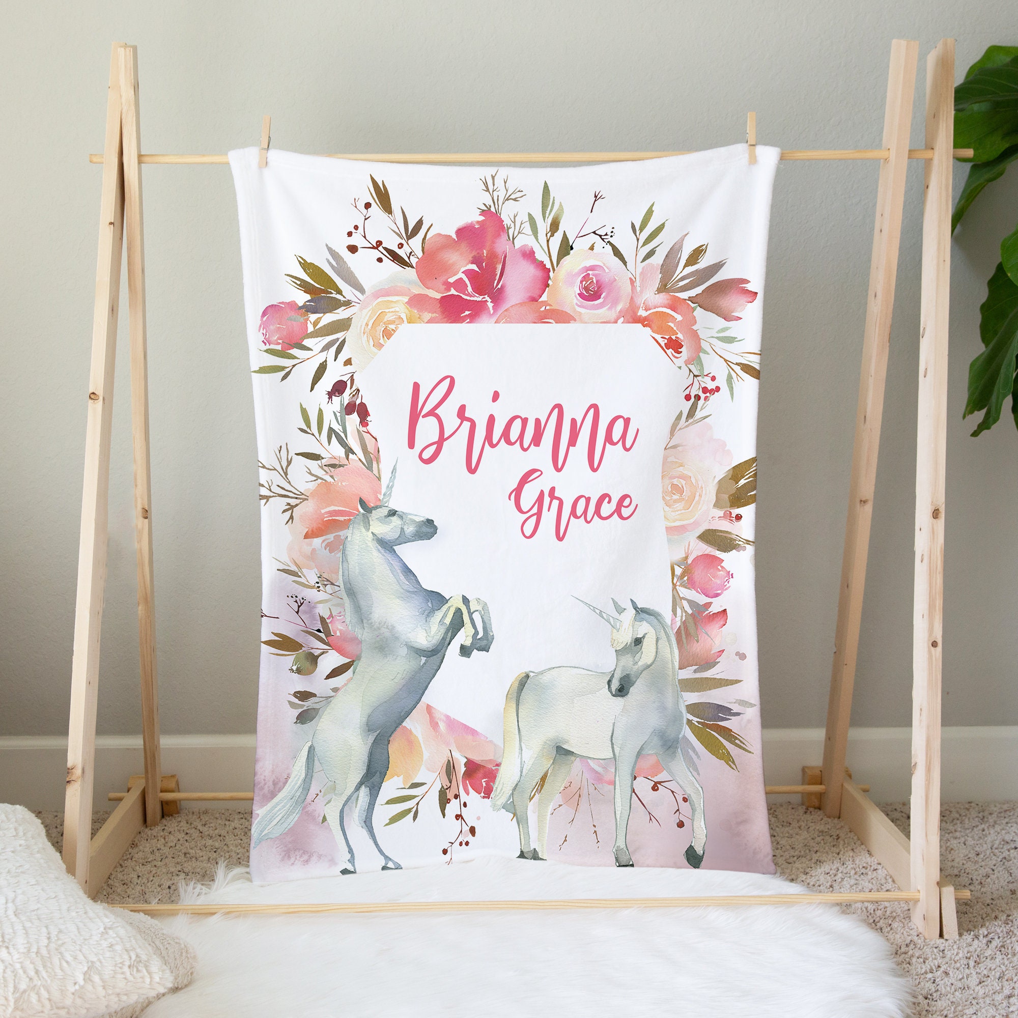 Unicorn Crib Bedding Set Boho Nursery Bedding Baby Girl Crib | Etsy